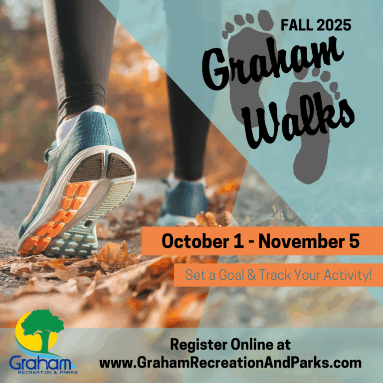 Graham Walks Fall 2025 Kicks Off - City of Graham, NC