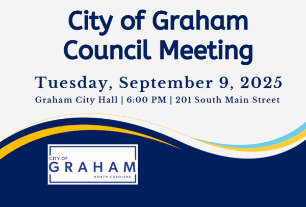 City Council Meeting – September 9, 2025 - City of Graham, NC