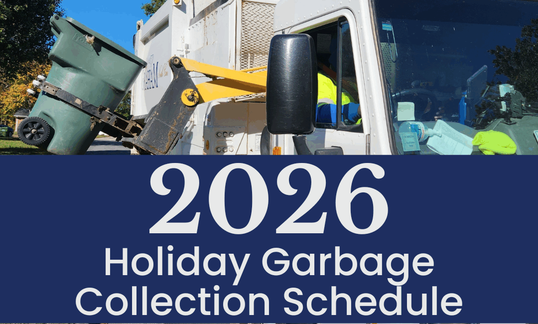 2026 Holiday Garbage Collection Schedule - City of Graham, NC